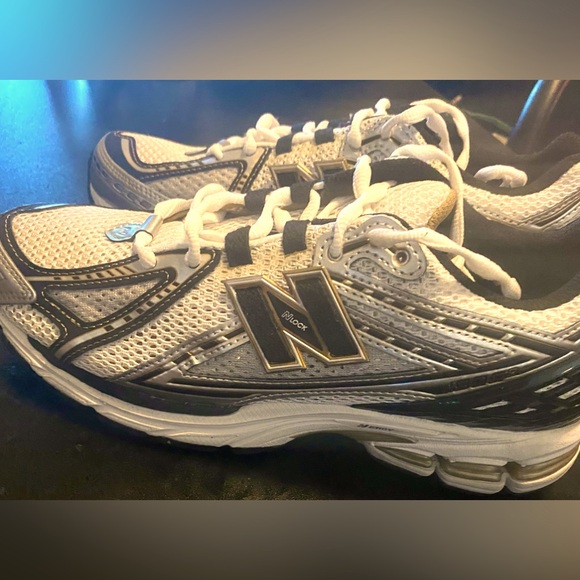 New Balance | Shoes | New Balance 960 Black Gold Grey Cream Colored ...